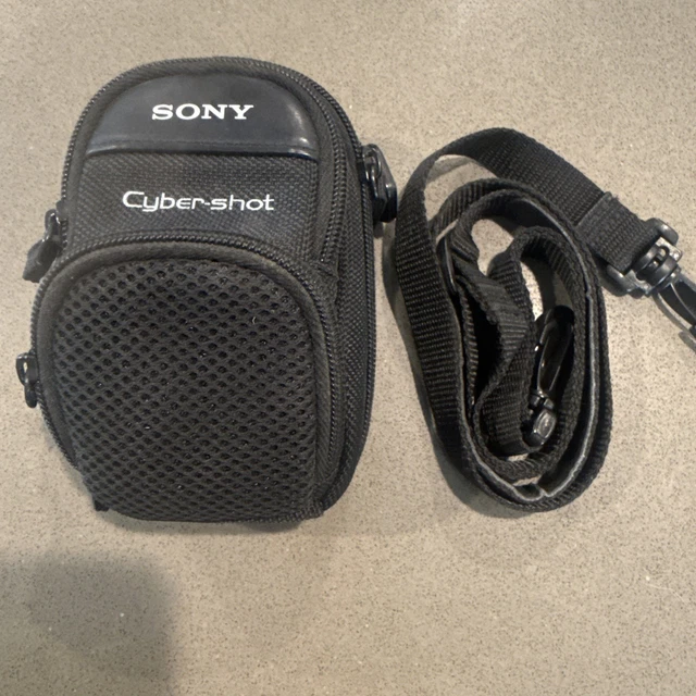 SONY CYBERSHOT LCS-CSD Cyber Shot Black Carry Camera Case $20.17 ...