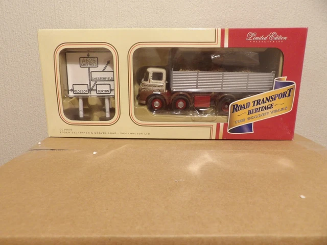 CORGI 1.50 Foden S21 Tipper & Gravel Road Sam Longson Cc10803 £48.95 ...
