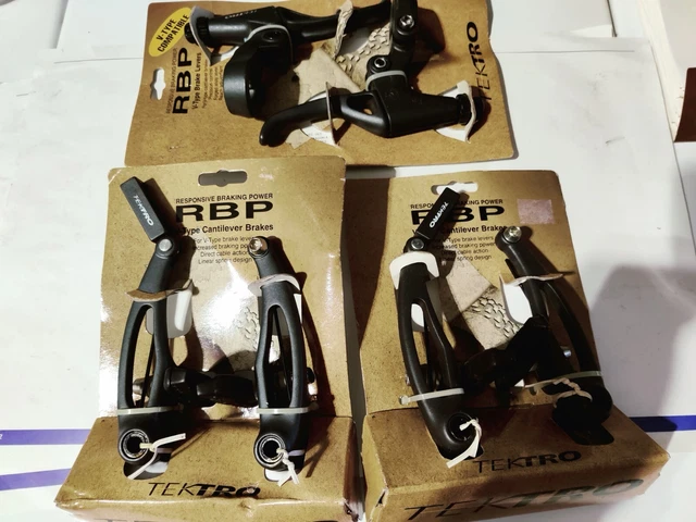 VINTAGE NOS,TEKTRO RBP V Type Brakes and Matching Lever Set,Old school ...