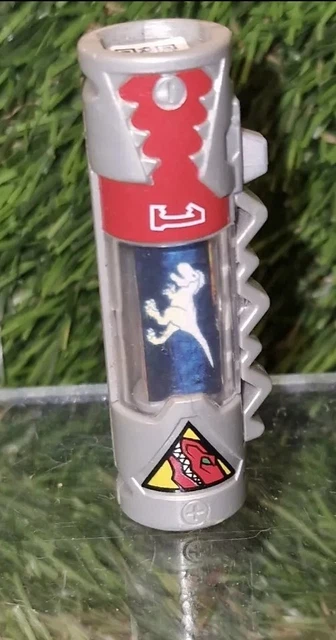 POWER RANGERS DINO Charge Tyrannosaurus Rex # 1 Red Charger Energem ...