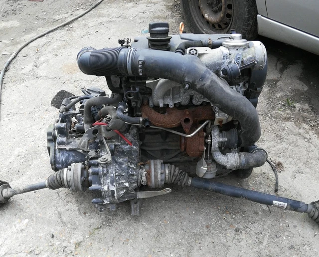 VW CADDY 1.9 Tdi Bjb Engine £525.00 - PicClick UK