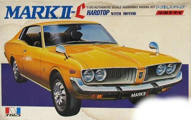 NAKAMURA MARK II-L Hardtop 1/20 Authentic Scale Assembly Model Kit/FA ...