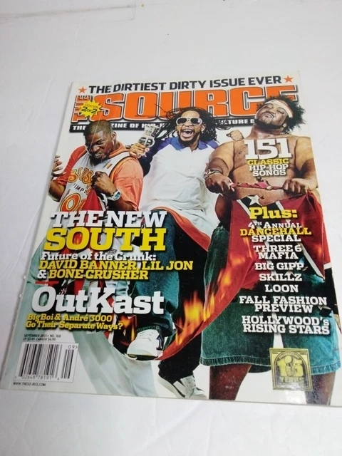 THE SOURCE MAGAZINE September 2003 #168 David Banner Lil Jon Bone ...