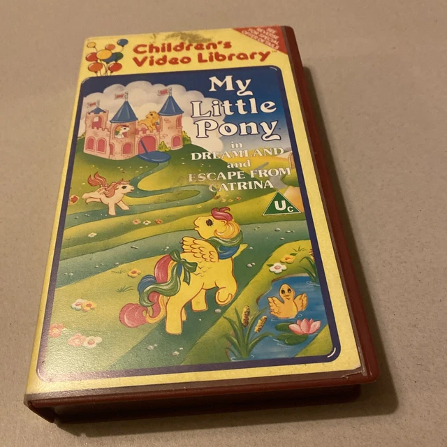 MY LITTLE PONY VHS In Dreamland And Escape From Catrina vintage £10.00 ...