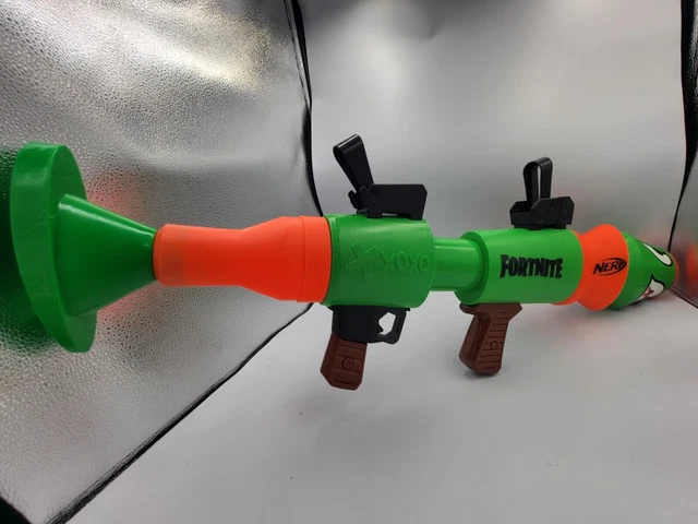 NERF E7511 FORTNITE Rocket Launcher Bazooka Blaster Dart Blaster 2 ...