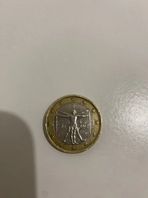 PIÈCE 1EURO 2002 Italienne Léonard De Vinci EUR 300,00 - PicClick FR