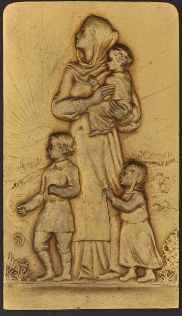 PLAQUE OEUVRE POUR Sauver Les Enfants Serbes 1917 Bronze EUR 350,00 ... PLAQUE OEUVRE POUR Sauver Les Enfants Serbes 1917 Bronze EUR 350,00 ...