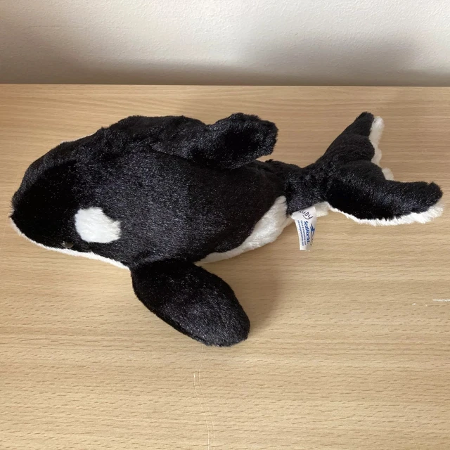 SMALL SHAMU KILLER whale soft toy from Sea World Florida £0.99 ...
