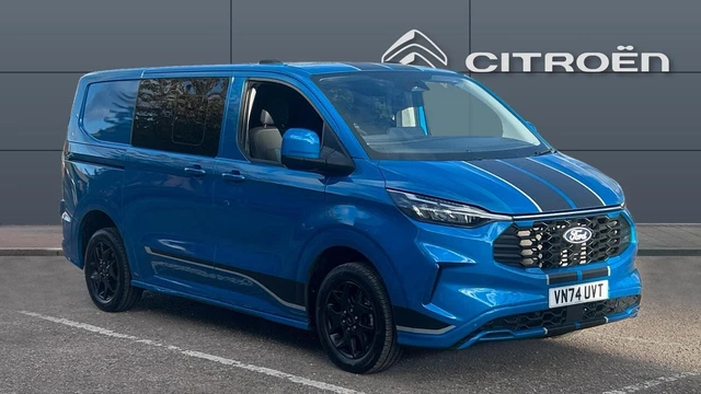 2024 FORD TRANSIT Custom 2.0 EcoBlue 150ps H1 Double Cab Van Sport ...