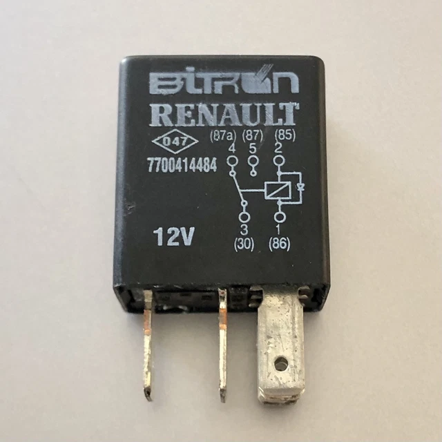 RELAIS BITRON RENAULT 12V Réf. 7700414484 EUR 10,00 - PicClick FR