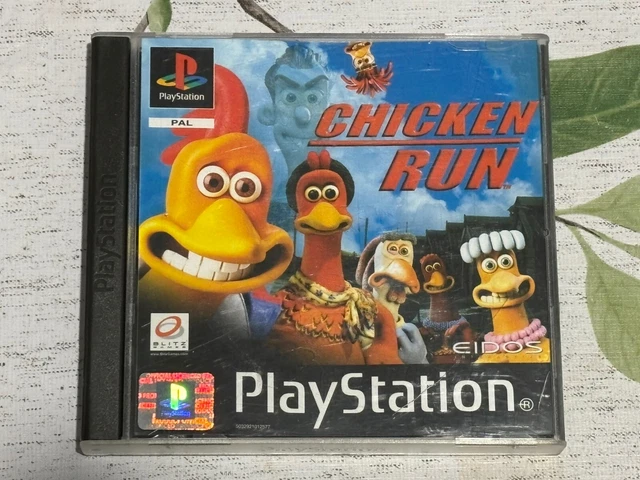 CHICKEN RUN SONY PS1 PlayStation One Complete Disc, Case & Manual ...