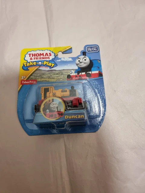 THOMAS THE TANK Engine Friends TAKE ALONG N PLAY DUNCAN TRAIN DIECAST ...
