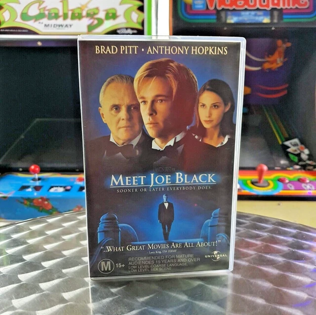 MEET JOE BLACK - Brad Pitt - VHS Movie - Video Tape - Big Box Ex Rental ...
