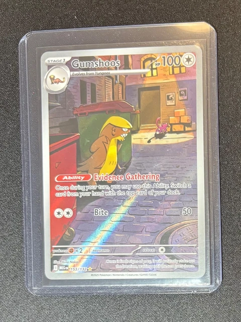 GUMSHOOS MEGA EVOLUTION IR 153/132 Pokemon TCG 2025 £17.94 - PicClick UK