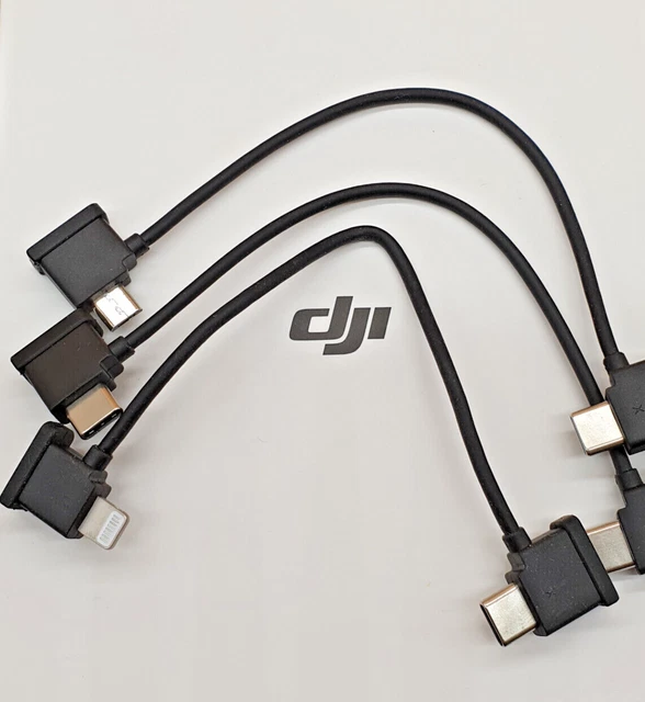 DJI RC-N SERIES RC Cables Drone USB-C, Lightning Connector,Micro USB ...