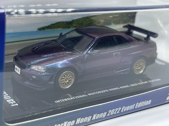 INNO64 - NISSAN Skyline R34 GT-T 2022 Hong Kong Expo MNP2 - Diecast - 1 ...