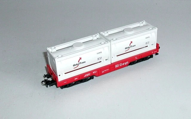 MÄRKLIN AUS 29452 Güterwagen Containerwagen DB Cargo / Global Trans EUR ...