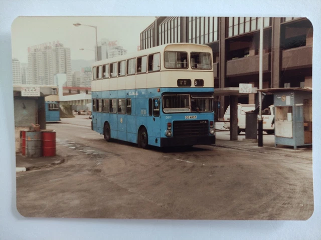 ORIGINAL PHOTO CHINA Motor Bus Hong Kong 1980s DS17 CE4837 Dennis ...
