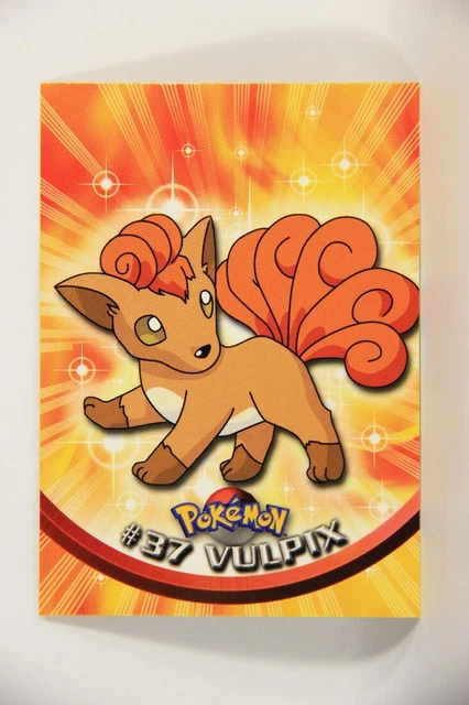 POKÉMON CARD VULPIX #37 TV Animation Blue Logo 1st Print ENG L015200 $4 ...