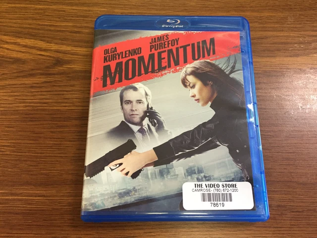 MOMENTUM BLU-RAY OLGA Kurylenko James Purefoy Morgan Freeman $24.99 - PicClick CA