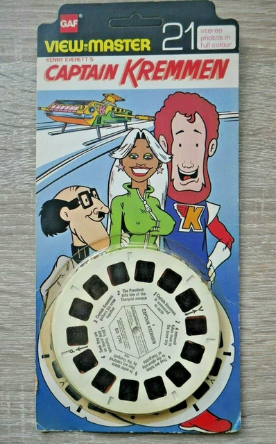 CAPTAIN KREMMEN KENNY Everett 1979 Viewmaster Reels Set Bd179 Rare L396 ...