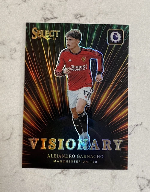 PANINI PREMIER LEAGUE Select 2023/24 Alejandro Garnacho Visionary (Case ...