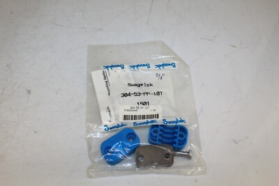 SWAGELOK 304-S3-PP-10T TUBE Support Kit Clamp Stacking Bolted Plastic 5 ...