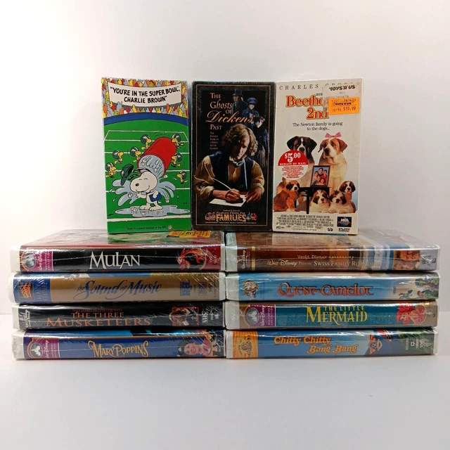 KIDS/FAMILY VHS TAPES, Read Description, YOU PICK, DISNEY, NEW - SHIPS ...
