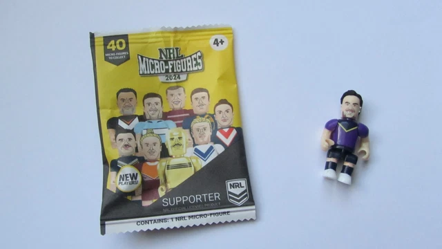 2024 NRL MICRO-FIGURES Player Melbourne Storm - Jahrome Hughes $4.00 ...