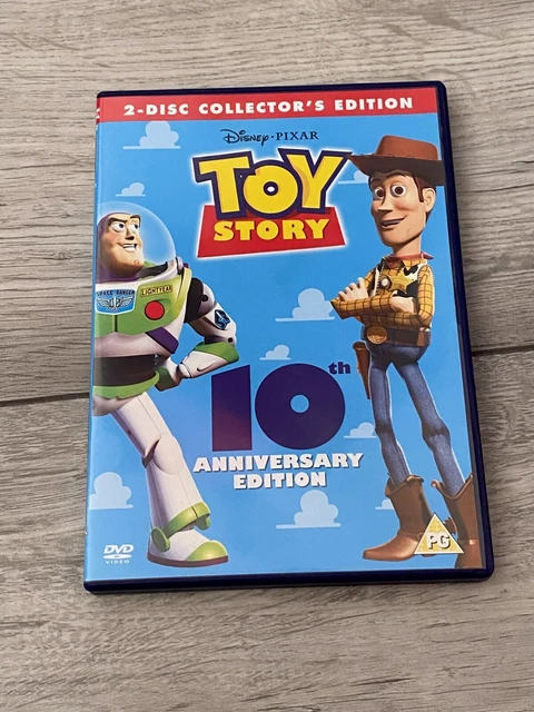 TOY STORY (10TH Anniversary Edition) / Toy Story 2 2005 DVD Top-quality ...