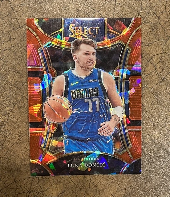 2023-24 PANINI SELECT Basketball Luka Doncic Mezzanine SP rouge craqué glace Prizm EUR 5,52 ...