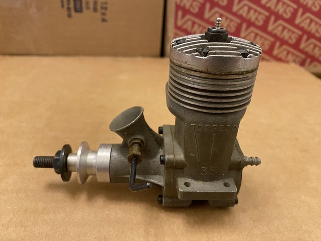 VINTAGE K&B MODEL Engine Torpedo .35 For Free flight or Control Line ...