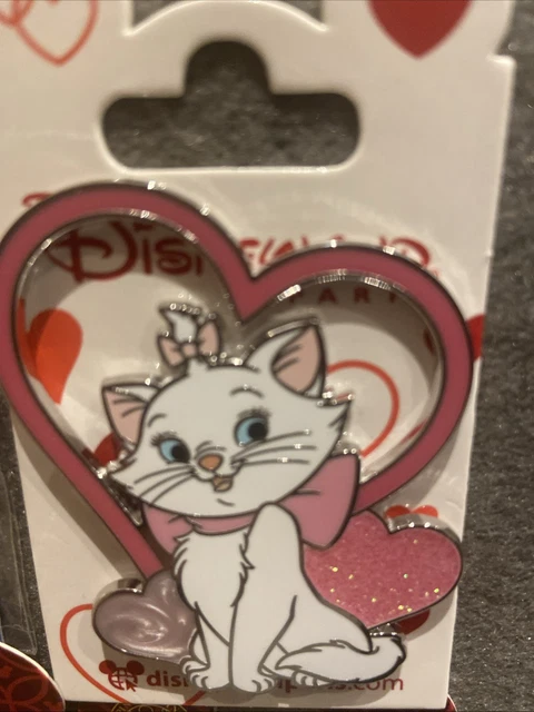 DISNEY MARIE LOVE Heart Pin - Aristocats / OE 2023 Disneyland Paris Pin ...