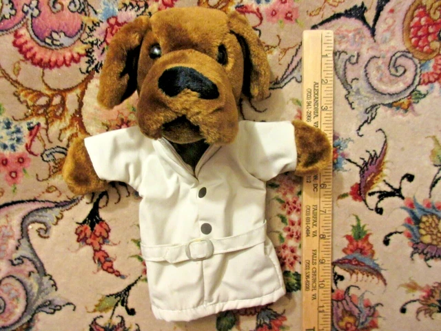 VINTAGE DAKIN MCGRUFF the Crime Dog Puppet Plush Detective 11" Trench ...