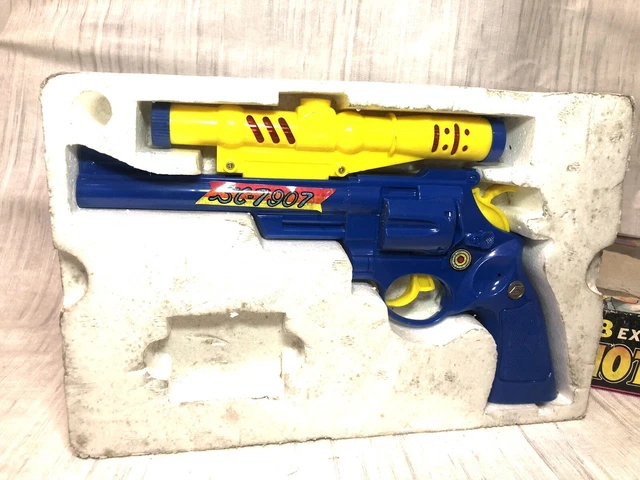 FL1 VINTAGE TOY Gun City Hunter Revolver Pistola Giocattolo 1980 EUR 34 ...