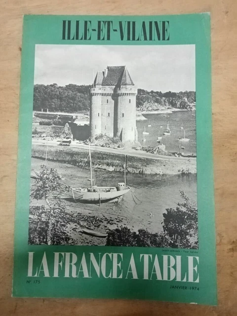 ILLE-ET-VILAINE. LA FRANCE a table N.175 - Janvier 1974 | Bon état EUR ...