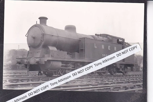 L.N.E.R. - S1 0-8-4T - No. 9900 @ Mexborough In 1946 - Vintage Image ...