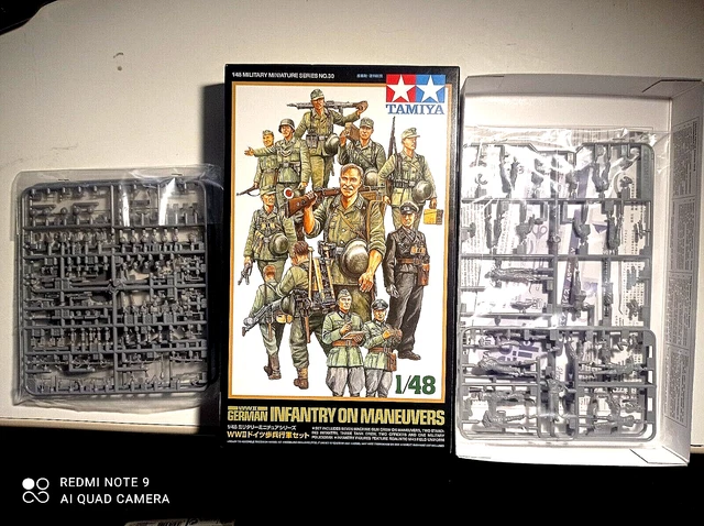 1/48 - TAMIYA - Wwii German Infantry On Maneuvers - Item 32530 EUR 9,99 ...