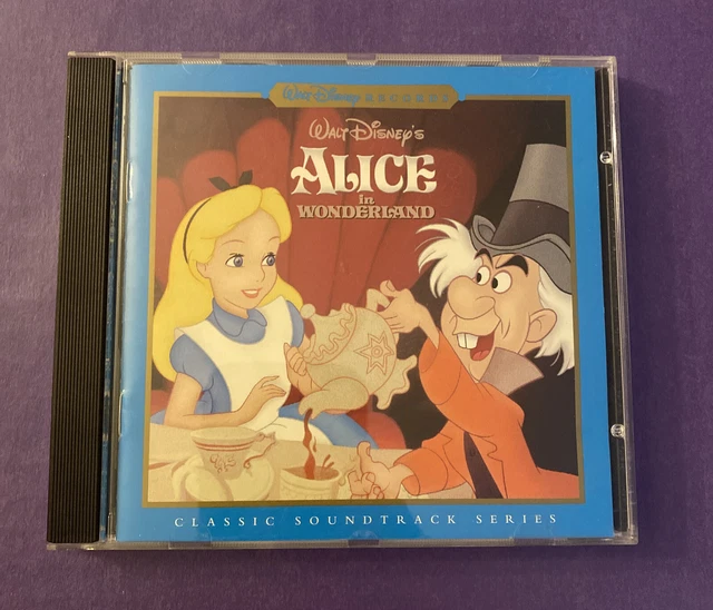 WALT DISNEY RECORDS Alice in Wonderland Movie Classic Soundtrack Series ...