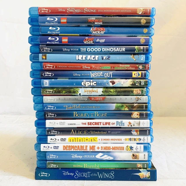 LOT DE FILMS Blu-ray Dessin animé Walt Disney Pixar (20), animés ...