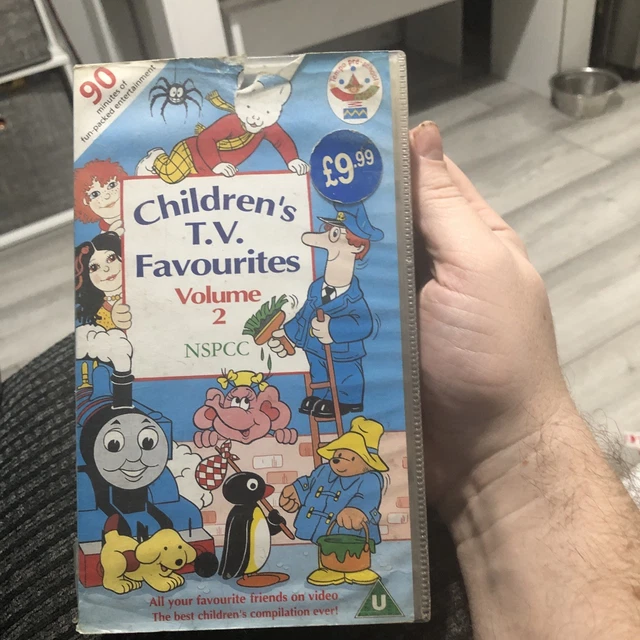 CHILDREN'S T.V FAVOURITES VOLUME 2 NSPCC VHS VIDEO £10.79 - PicClick UK