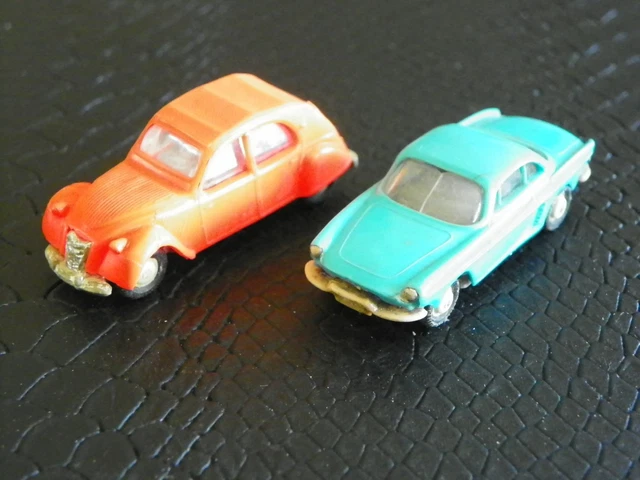 LES MICRO-MINIATURES DE NOREV : Citröen 2CV + Renault Floride 1:86 ...