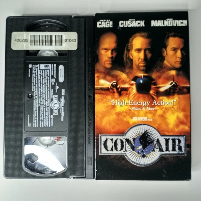 CON AIR (VHS, 1998, Widescreen) Nicolas Cage Like New! £4.52 - PicClick UK
