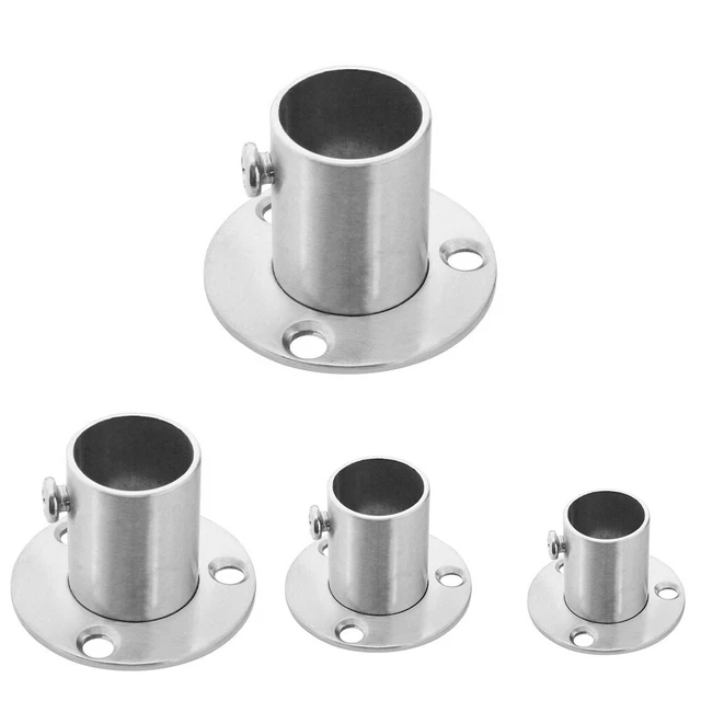 SUPPORT DE RAIL de placard garde-robe rail suspendu tige poteau support ...