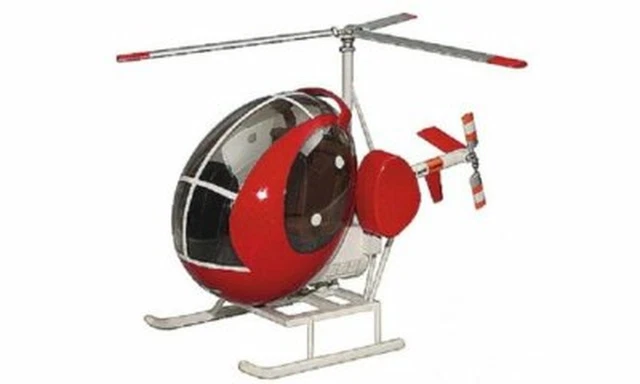 HASEGAWA EGGPLANE 024 Hughes 300 Model Kit NEW from Japan £15.80 ...