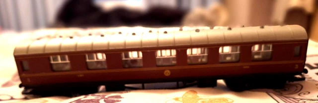 HORNBY 00 GAUGE LMS 1ST/3RD CORRIDOR MAROON COACH No.3834 NEEDS ...