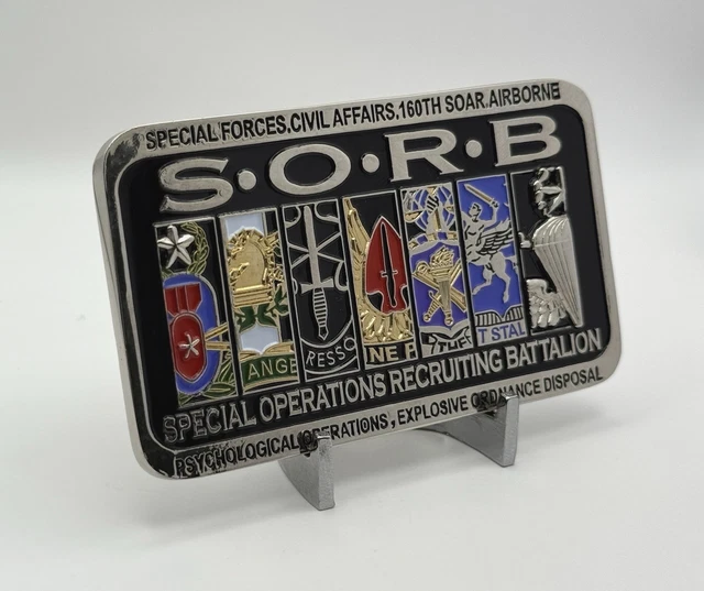 CHALLENGE COIN: LARGE Army SORB ARSOF Special Operations Recruiting ...