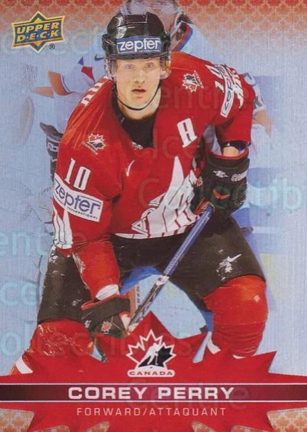 2021-22 TIM HORTONS Team Canada #40 Corey Perry $2.00 - PicClick CA