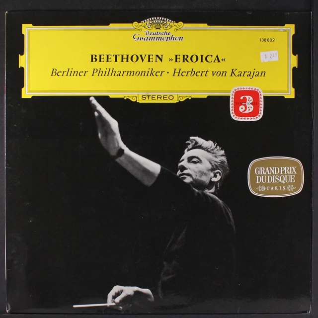 HERBERT VON KARAJAN: beethoven: symphony no.3 (eroica) DEUTSCHE ...