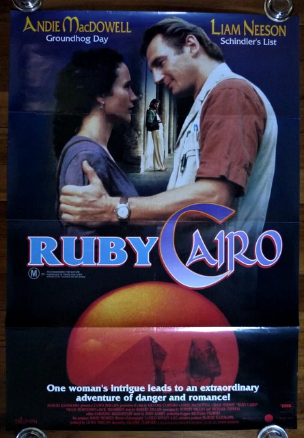 RUBY CAIRO AKA Deception Original 1992 Australian One Sheet Movie Poster EUR 52,79 - PicClick FR